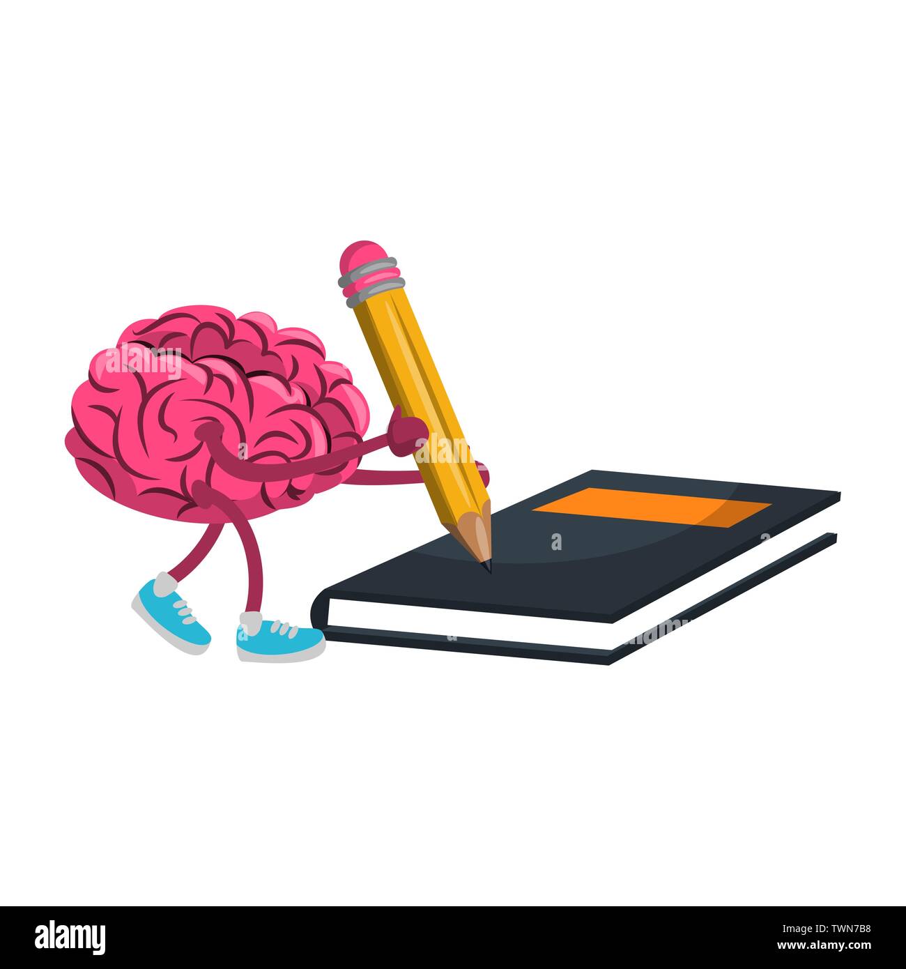 Human brain intelligence and creativity cartoons Stock Vector Image ...