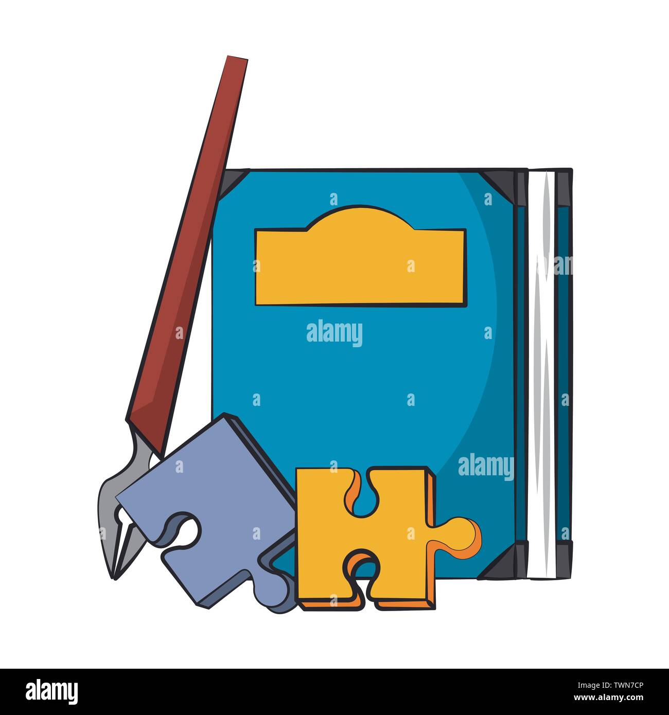 Books knowledge and education cartoons Stock Vector Image & Art - Alamy