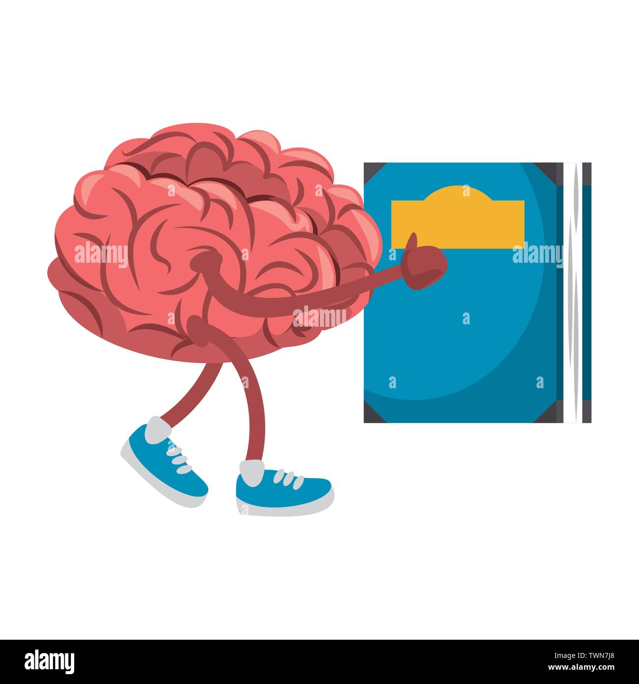 Human brain intelligence and creativity cartoons Stock Vector Image ...