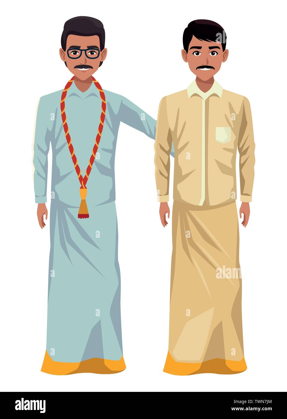 indian men avatar cartoon character Stock Vector Image & Art - Alamy