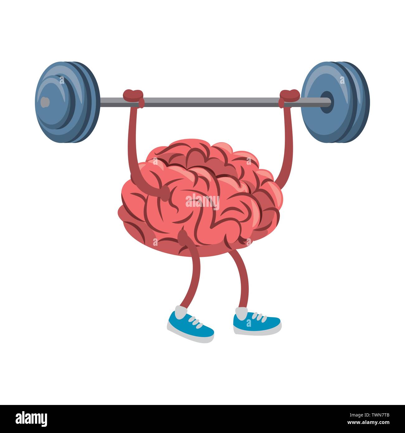 Human brain intelligence and creativity cartoons Stock Vector Image ...