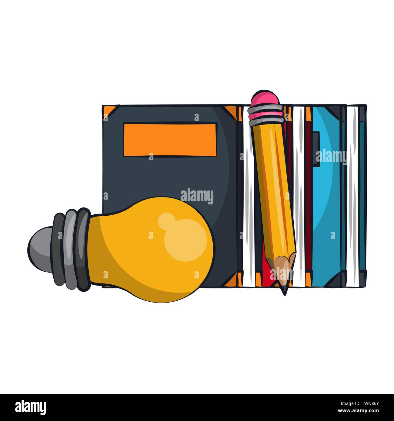 Books knowledge and education cartoons Stock Vector Image & Art - Alamy
