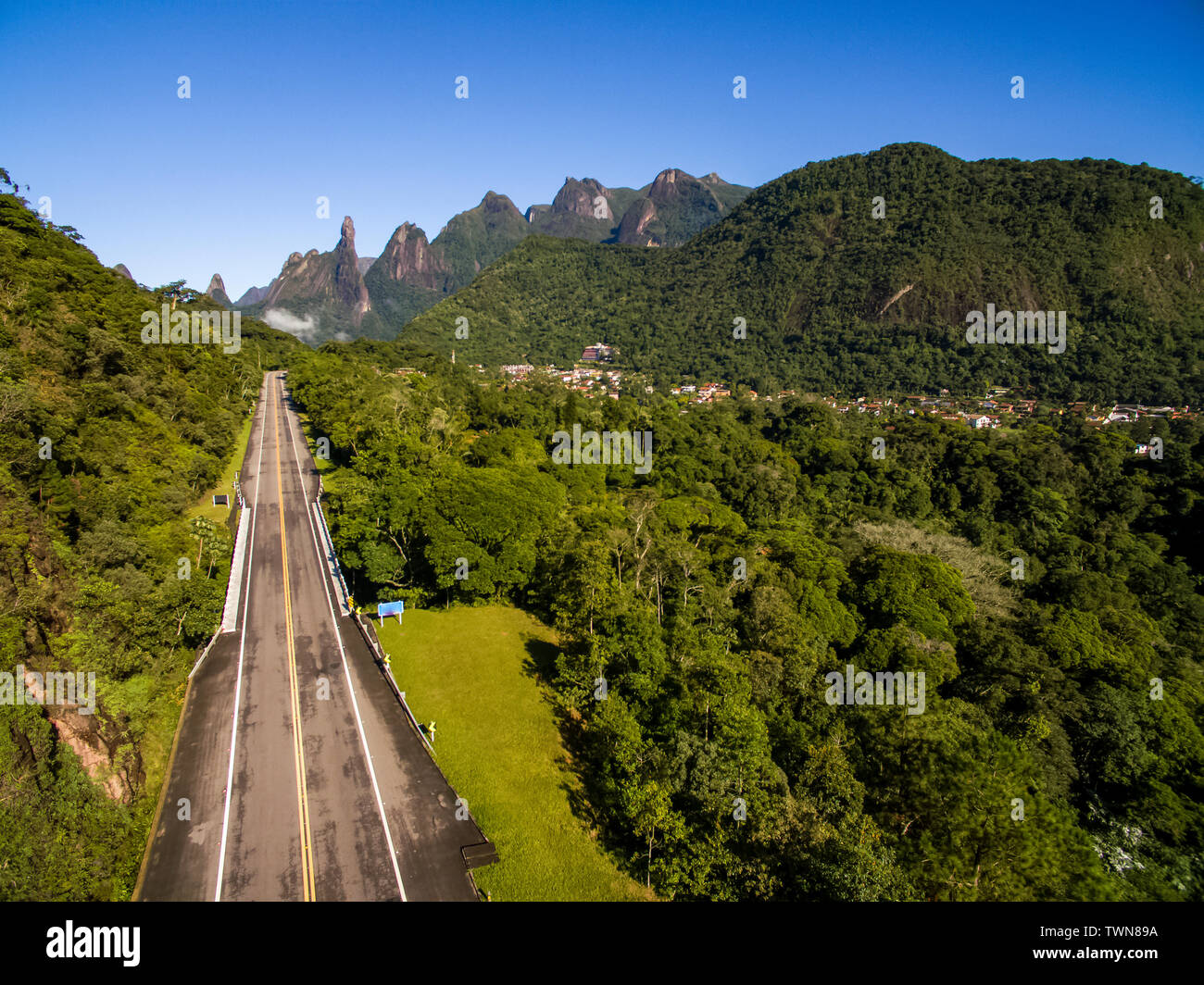 Great road straight. Only one way. Exotic Mountains, Wonderful ...