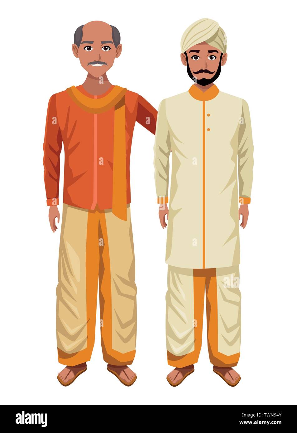 indian men avatar cartoon character Stock Vector Image & Art - Alamy