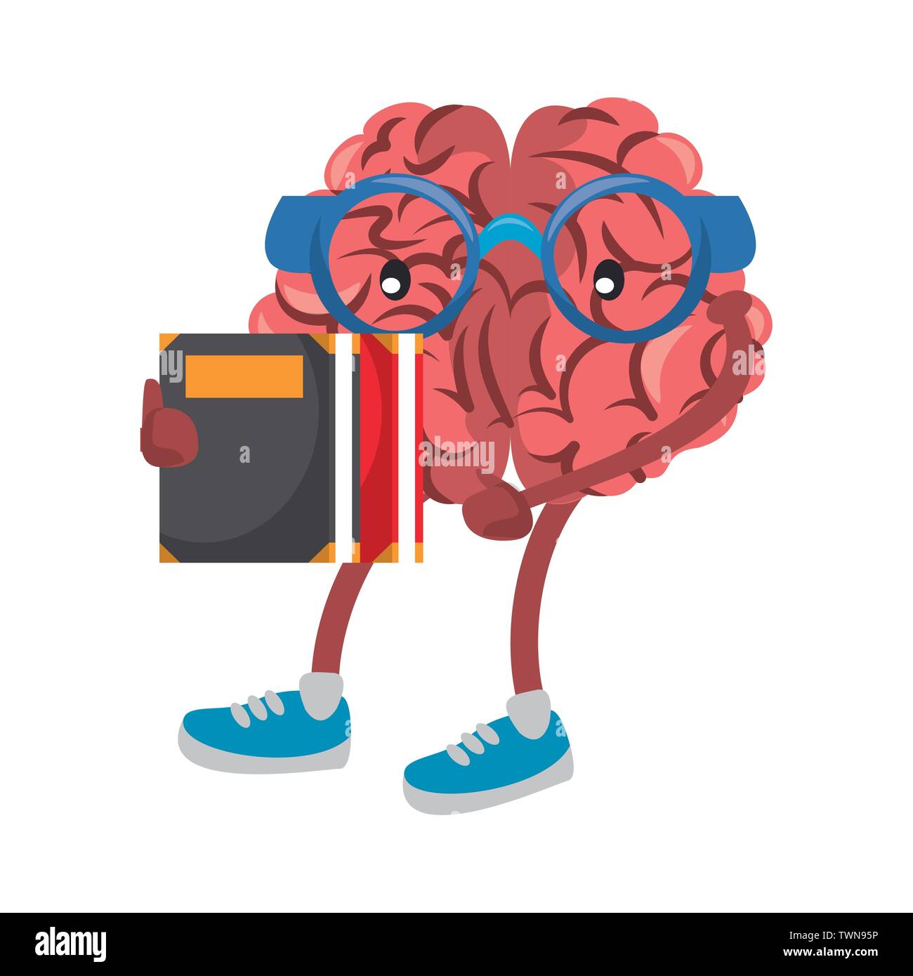 Human brain intelligence and creativity cartoons Stock Vector Image ...