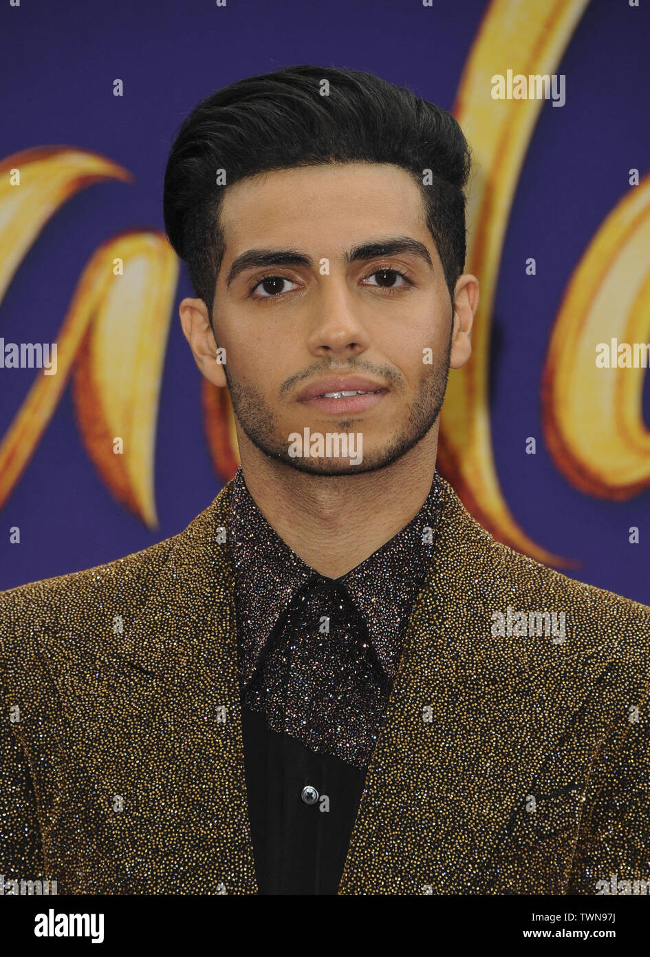 Film Premiere of Aladdin Featuring: Mena Massoud Where: Los Angeles ...