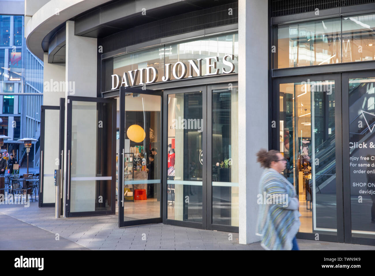 David Jones department store in Barangaroo precinct,Sydney,Australia ...
