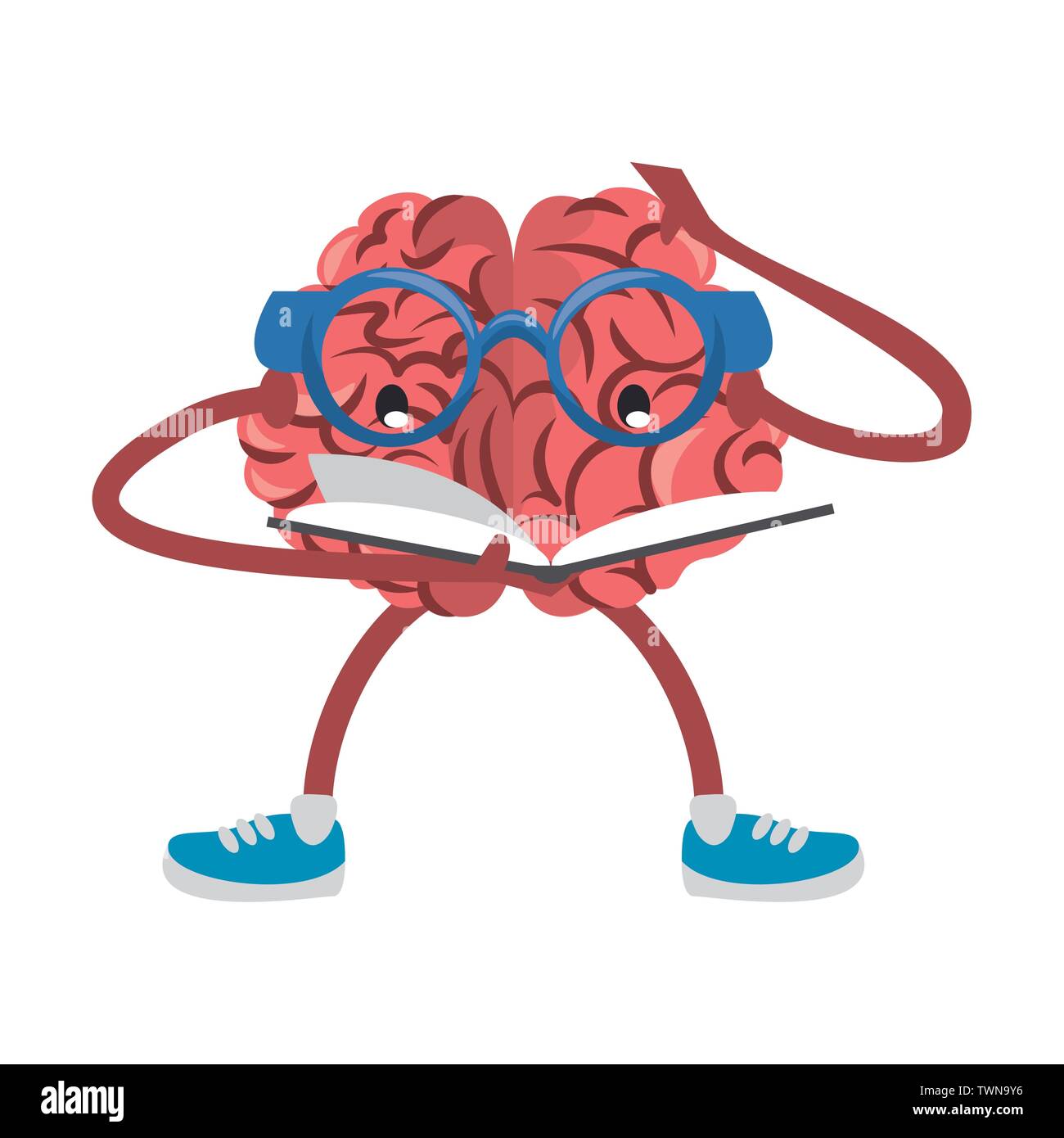 Human brain intelligence and creativity cartoons Stock Vector Image ...