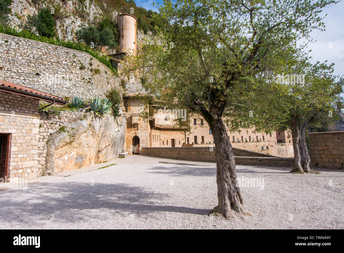 Monastery of Sacred Cave (Sanctuary of Sacro Speco) of Saint Benedict ...