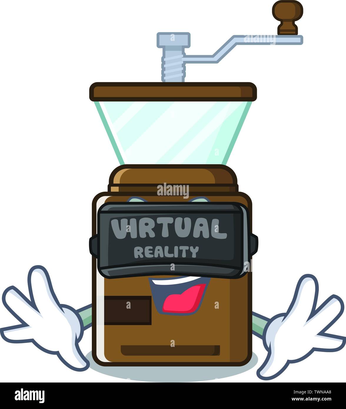 Virtual reality technology electric Cut Out Stock Images & Pictures - Alamy