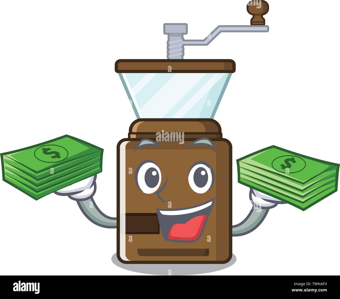 Vintage coin milling Stock Vector Images - Alamy