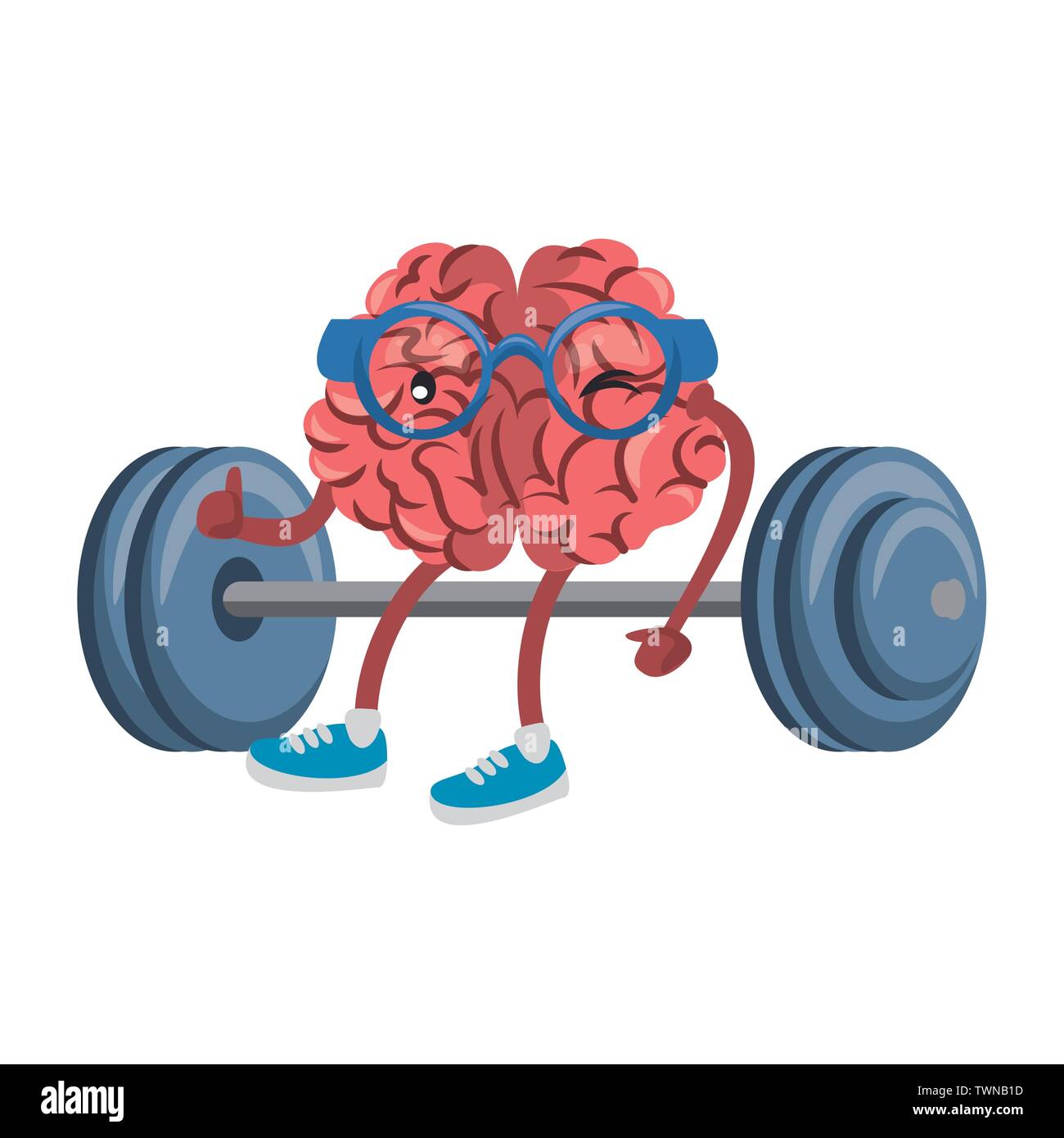 Human brain intelligence and creativity cartoons Stock Vector Image ...