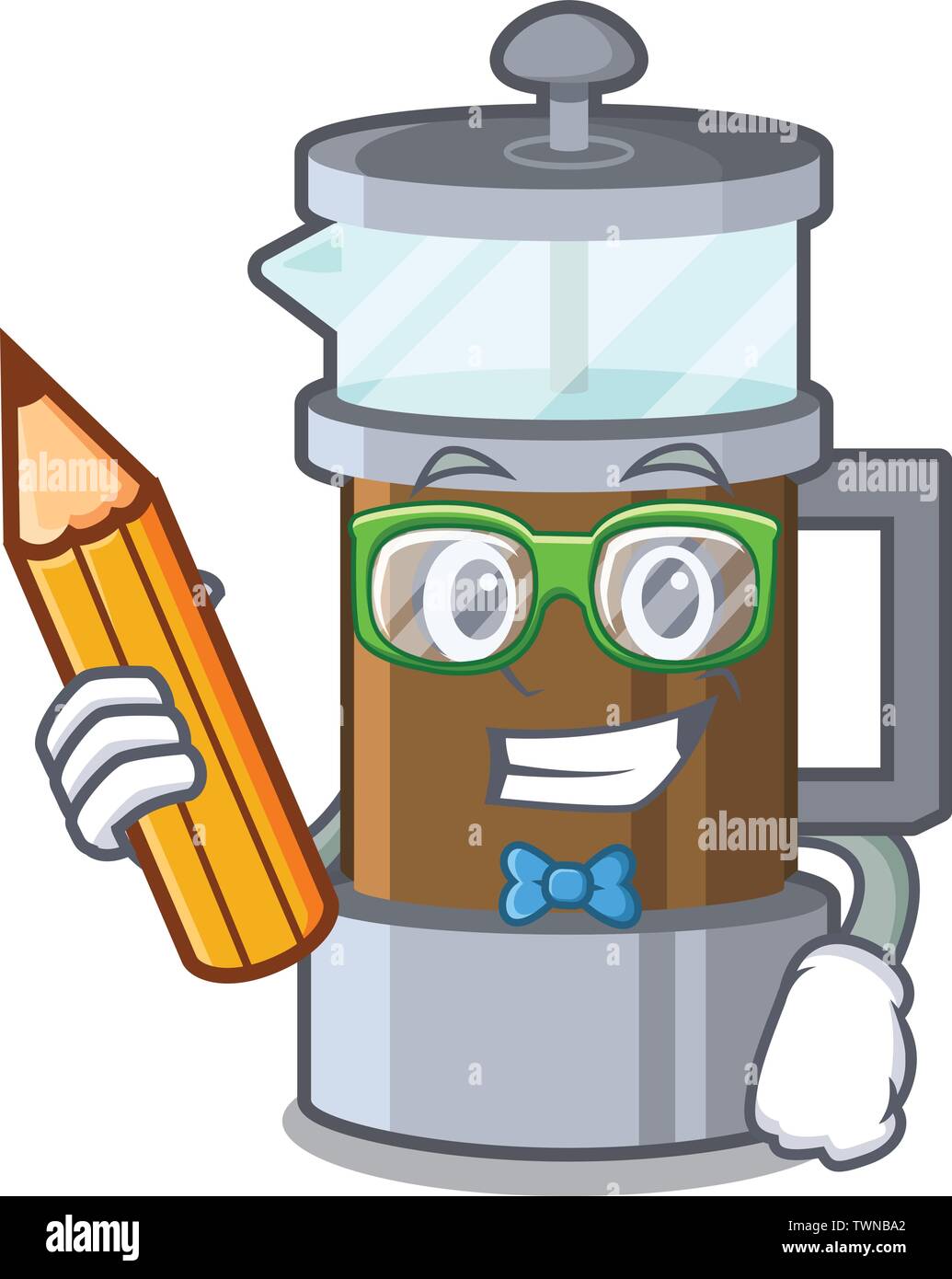 Student press Stock Vector Images - Alamy