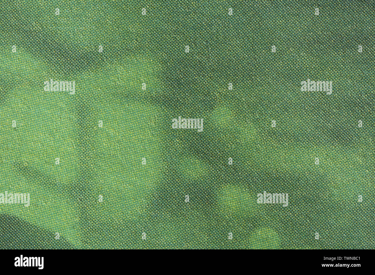 Macro image of green gradient CMYK dots on newsprint Stock Photo - Alamy