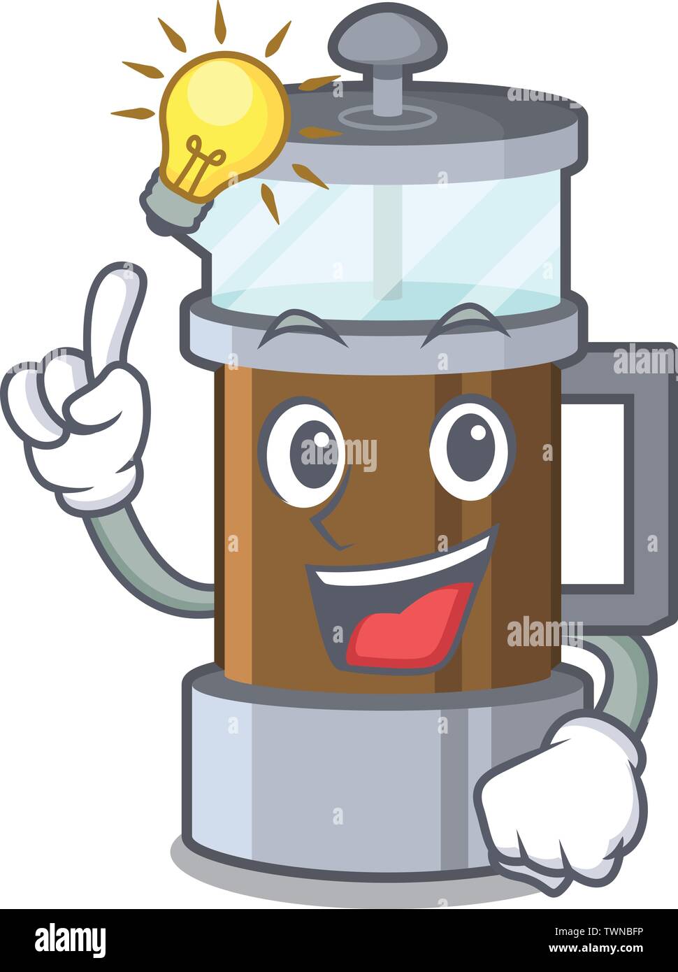 Cafetiere coffee Stock Vector Images - Alamy