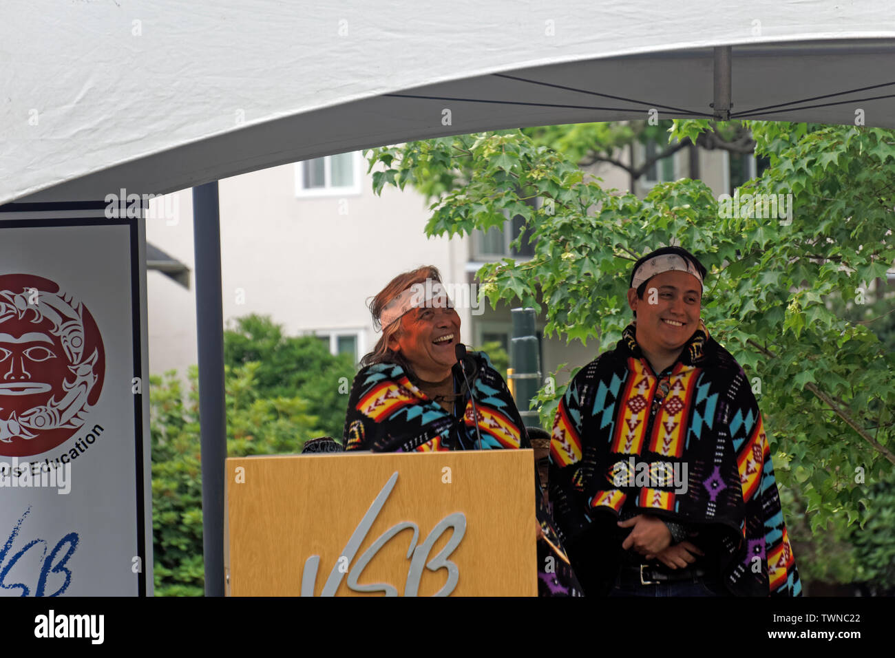 Indigenous canadian ceremony hi-res stock photography and images - Alamy