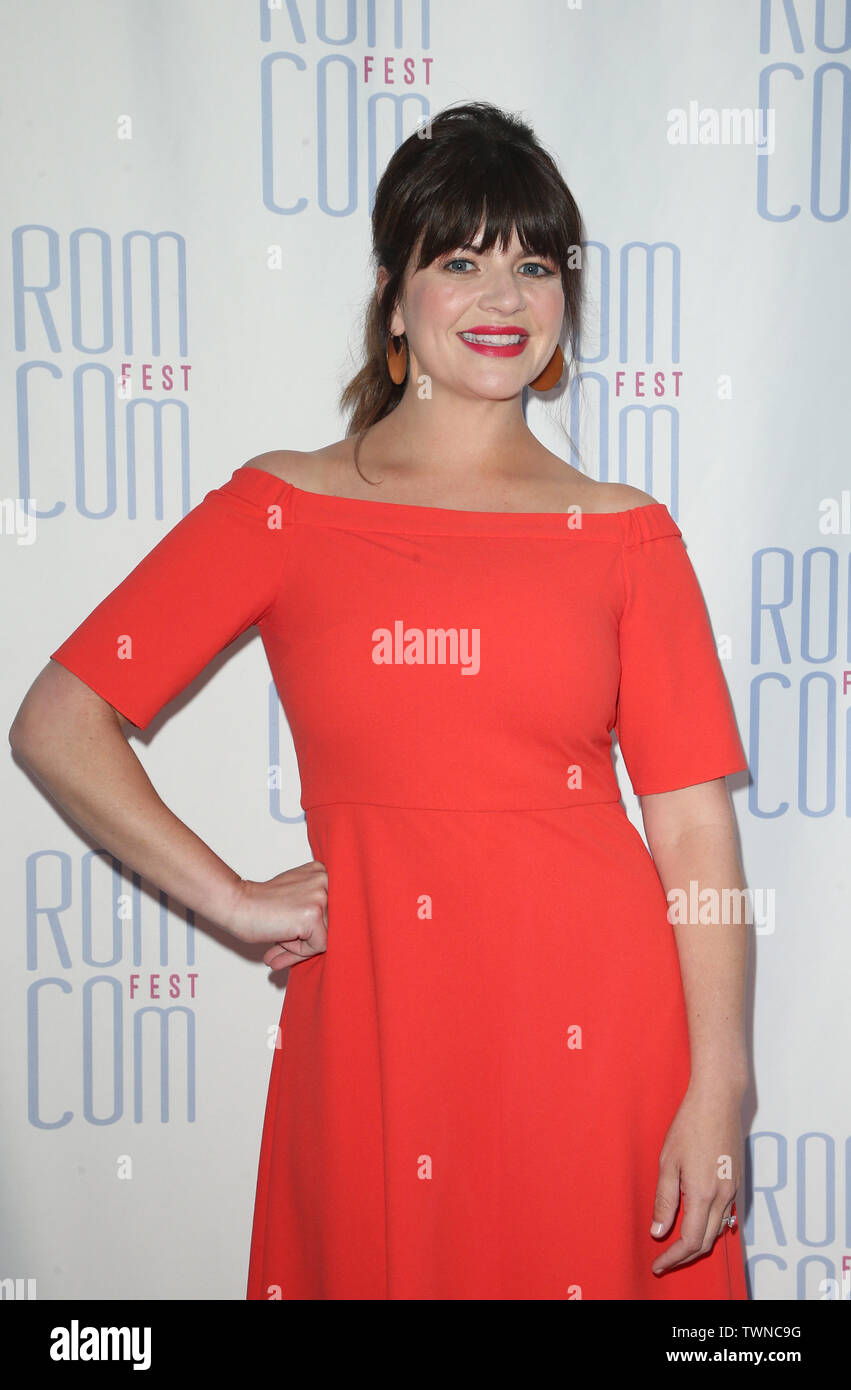 Los Angeles, Ca, USA. 21st June, 2019. Casey Wilson, at 2019 Rom Com ...