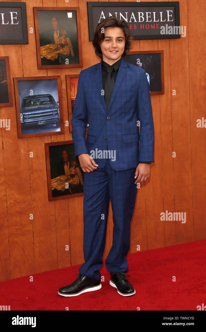 June 20, 2019 - Westwood, CA, USA - LOS ANGELES - JUN 20: Luca Luhan at ...