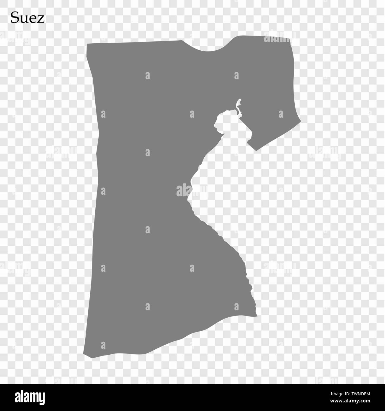 Map of suez hi-res stock photography and images - Alamy