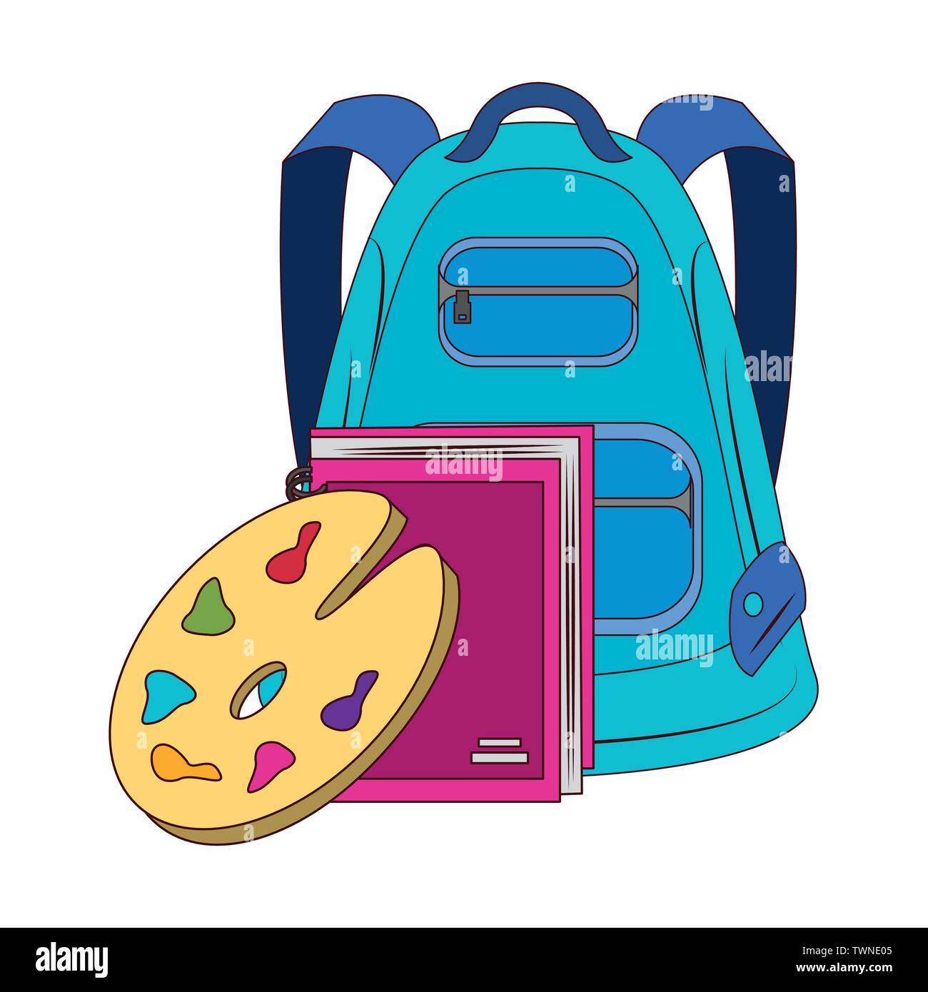 Back to school education cartoons Stock Vector Image & Art - Alamy