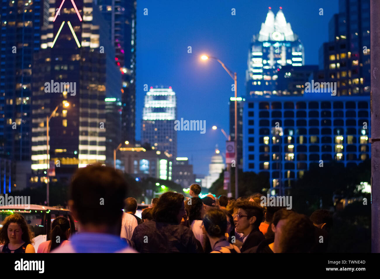 Austin texas street scene hi-res stock photography and images - Alamy