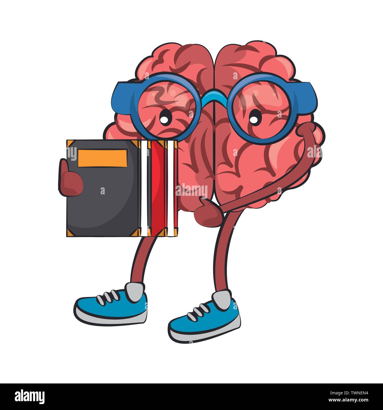 Human brain intelligence and creativity cartoons Stock Vector Image ...