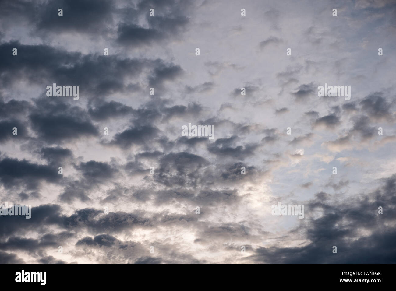 Fluff clouds pattern hi-res stock photography and images - Alamy