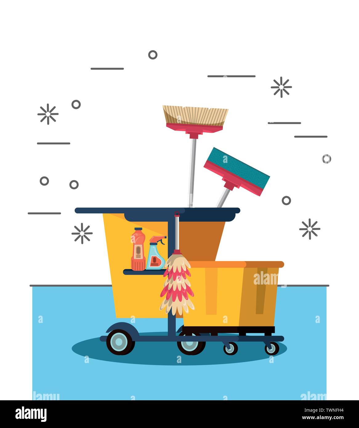 Cleaning service and housekeeping Stock Vector Image & Art - Alamy