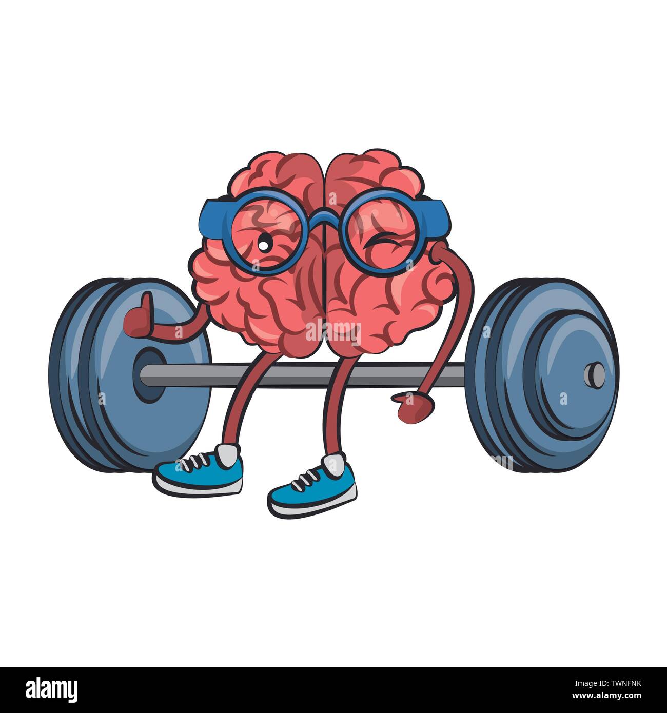 Human brain intelligence and creativity cartoons Stock Vector Image ...