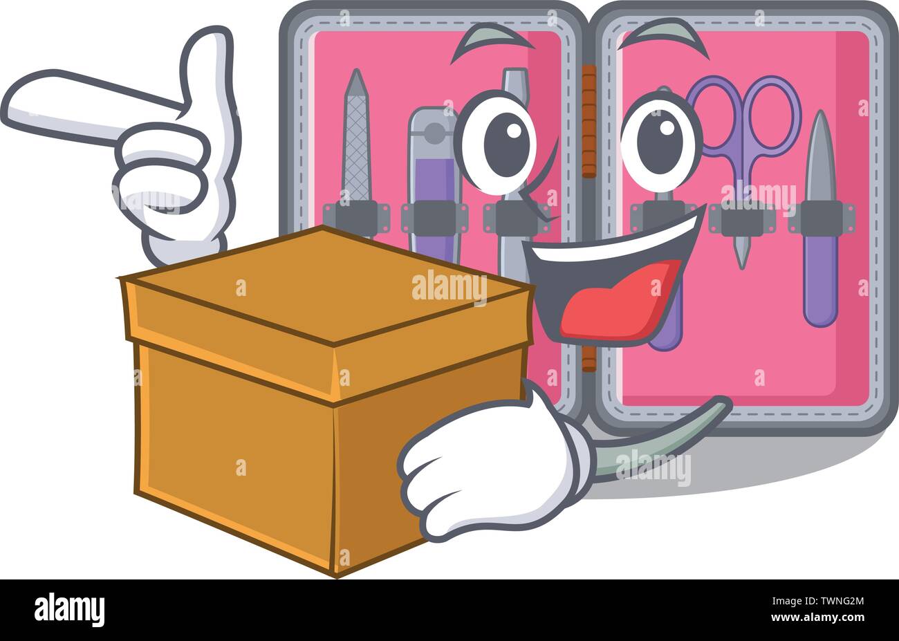 Box nails Stock Vector Images - Alamy