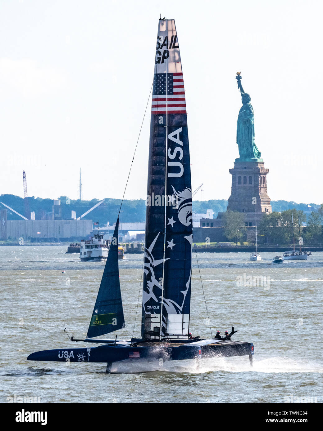 Catamaran june hi-res stock photography and images - Alamy