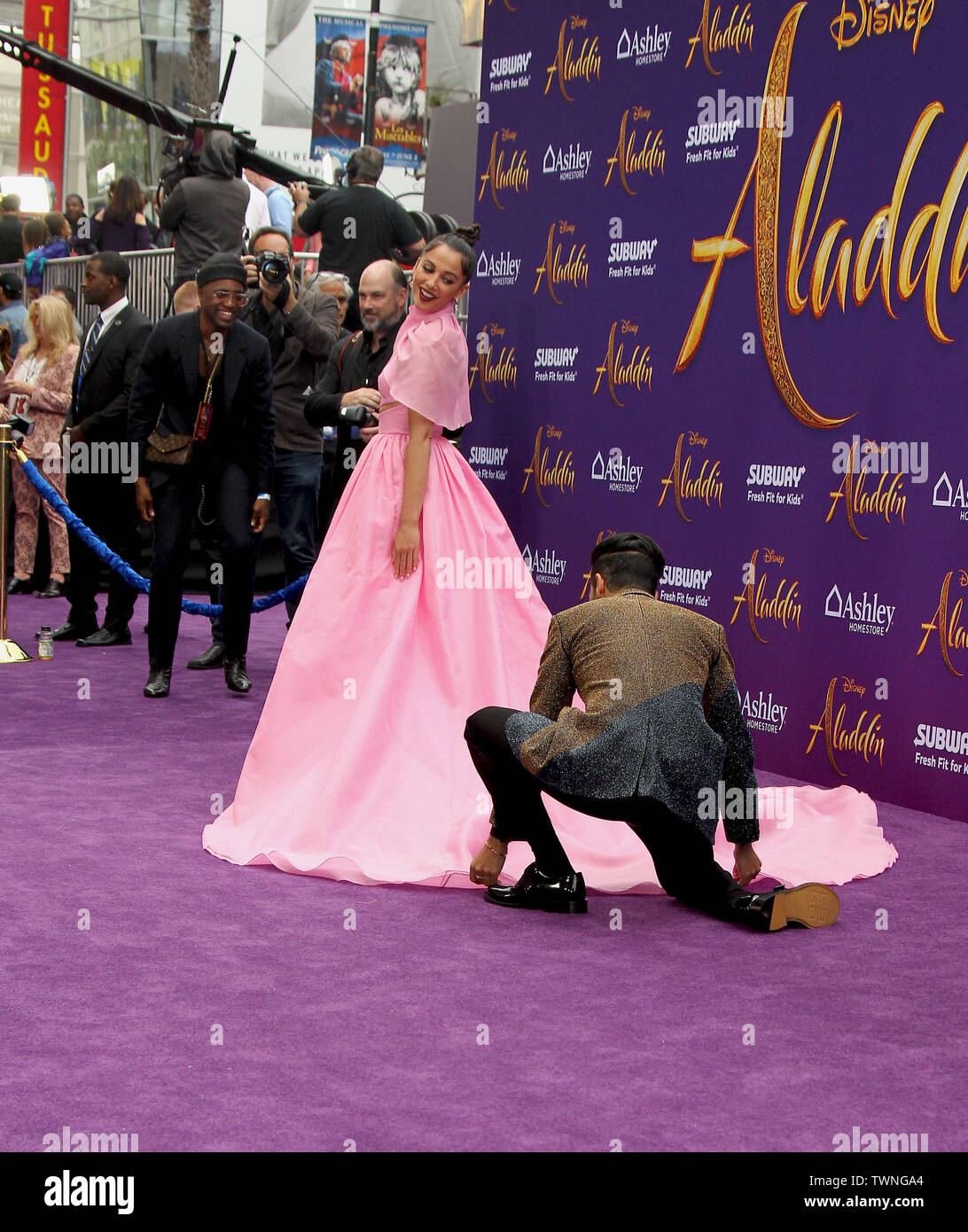 Disneys Live Action “aladdin” Premiere Held At The El Capitan Theatre