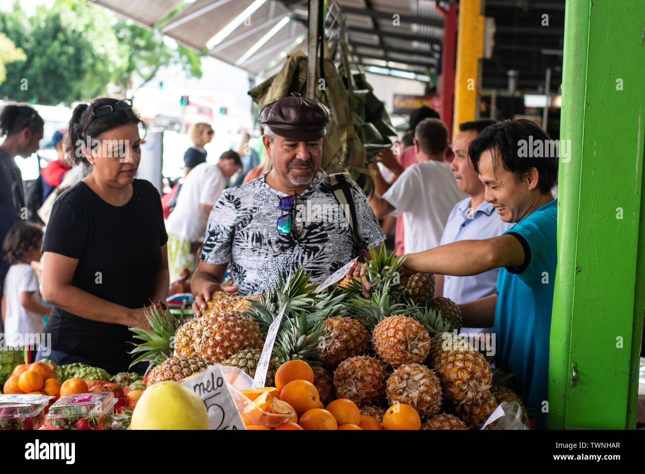 Cairns market australia hi-res stock photography and images - Alamy