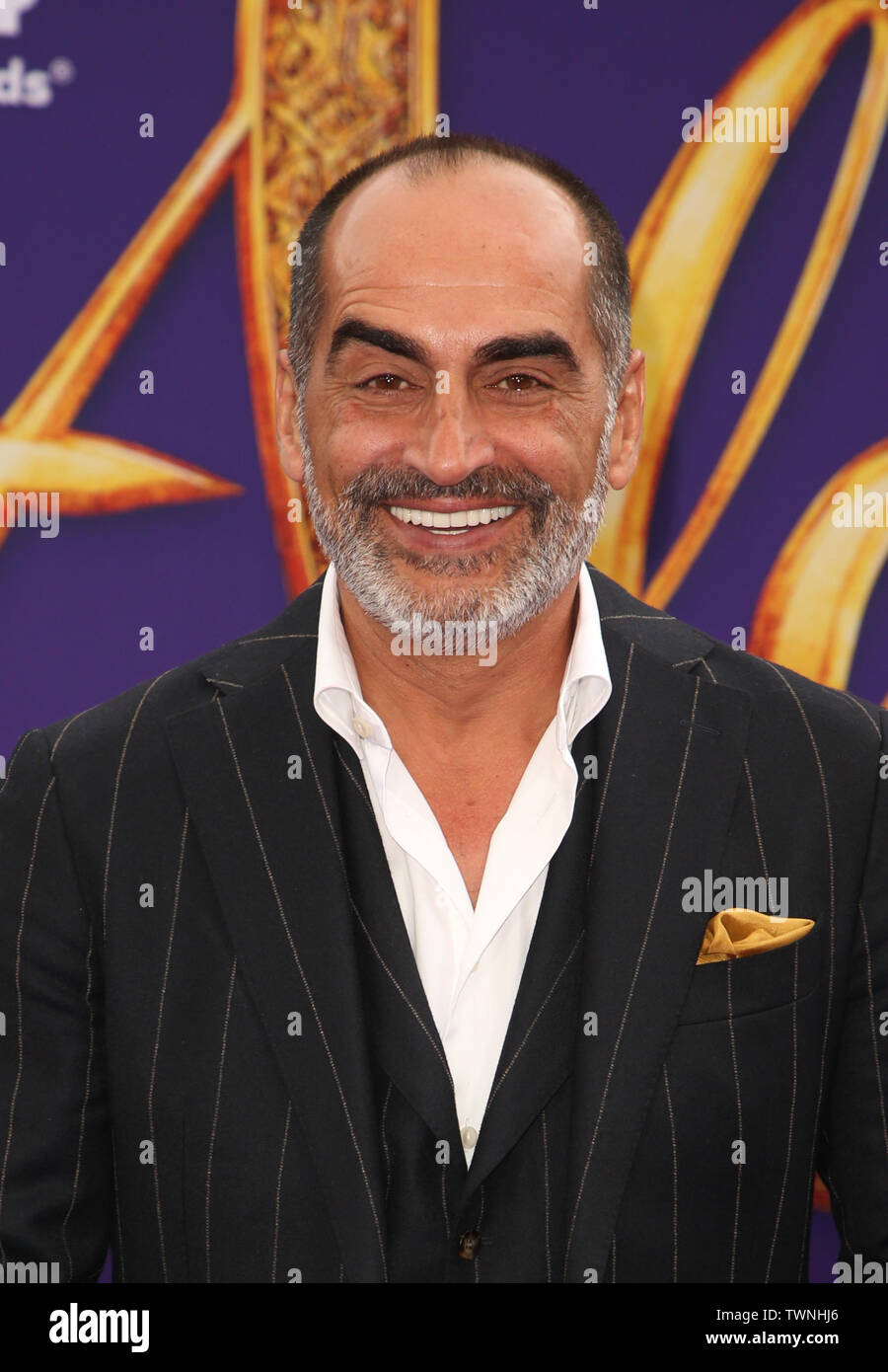 Premiere Of Disney's "Aladdin" Featuring: Navid Negahban Where: Los ...