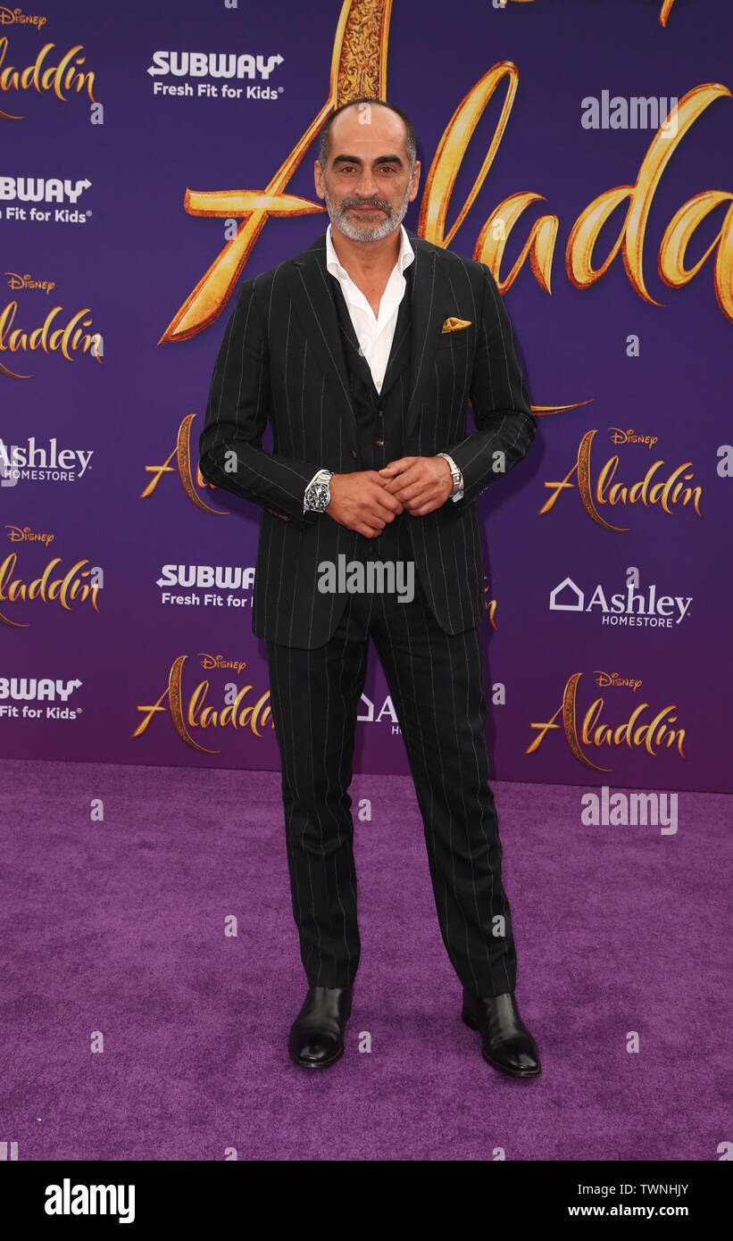 Premiere Of Disney's "Aladdin" Featuring: Navid Negahban Where: Los ...