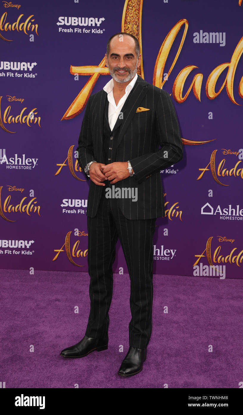 Premiere Of Disney's "Aladdin" Featuring: Navid Negahban Where: Los ...