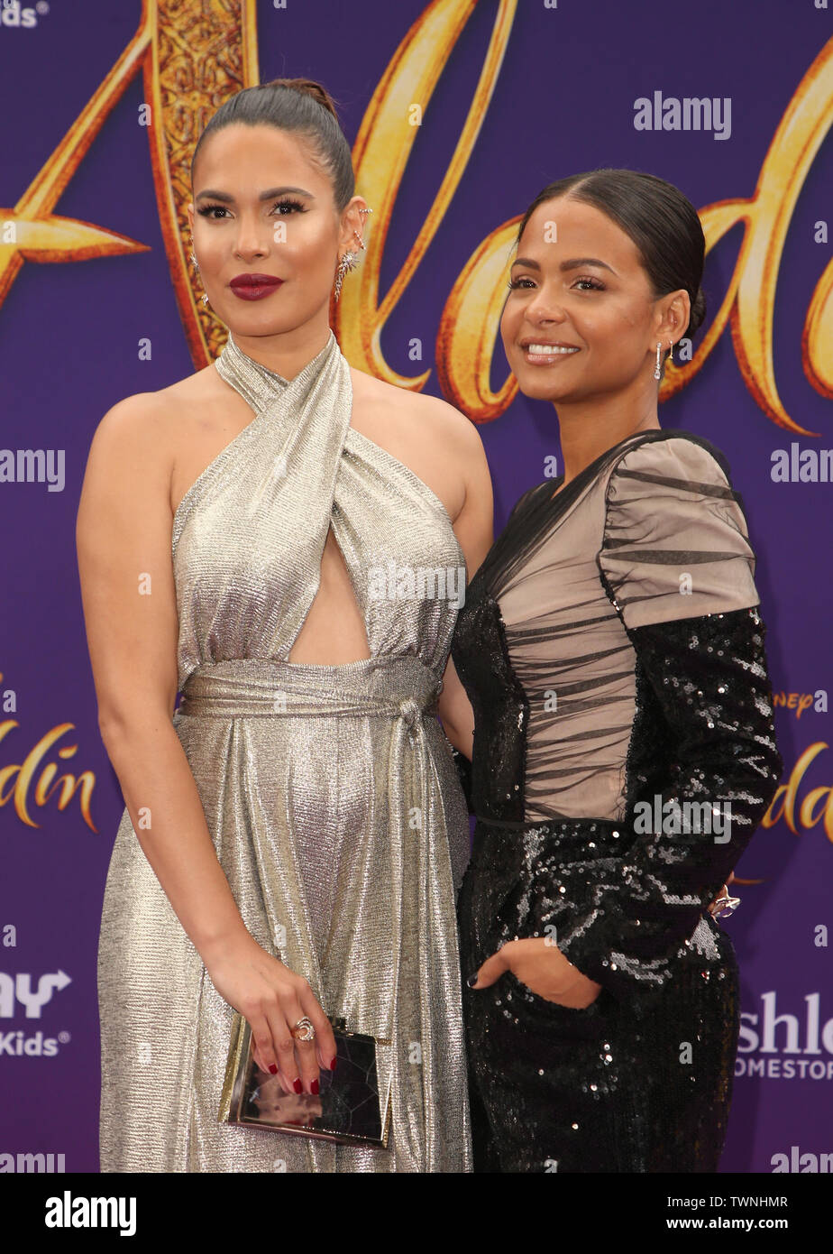 Premiere Of Disney's "Aladdin" Featuring: Nadine Velazquez, Christina ...