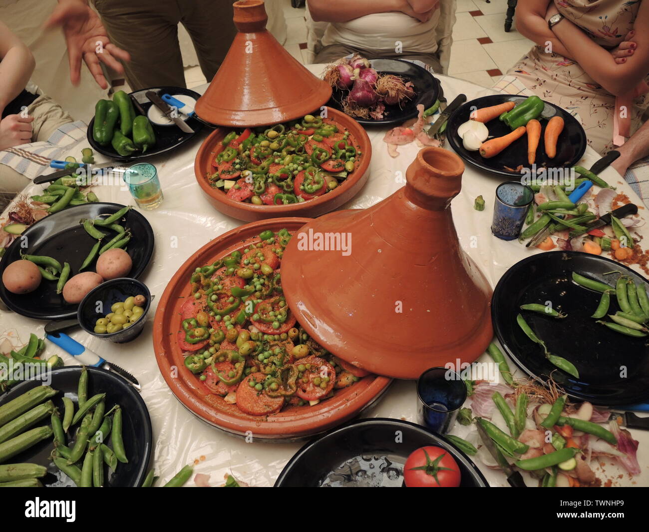 Tajine couscous restaurant hi-res stock photography and images - Alamy