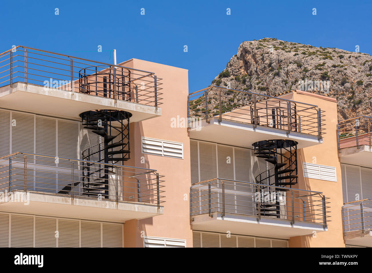 Spanish Style Stairs Outside