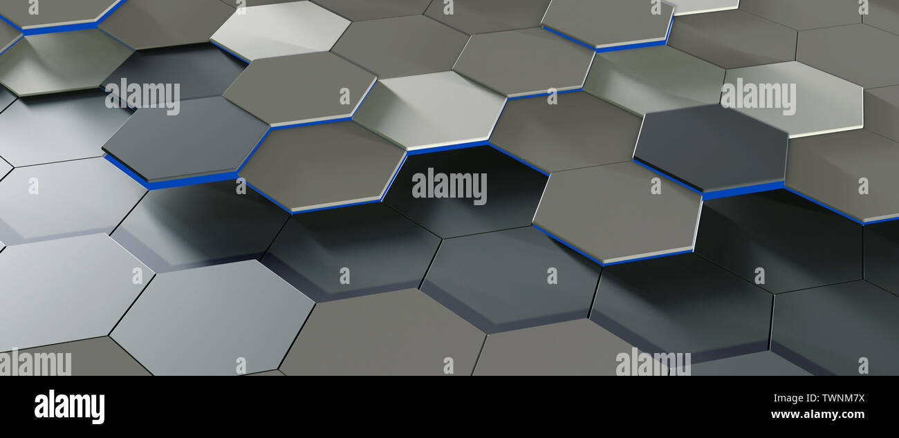 titanium honeycomb abstracy background with colored light Stock Photo ...