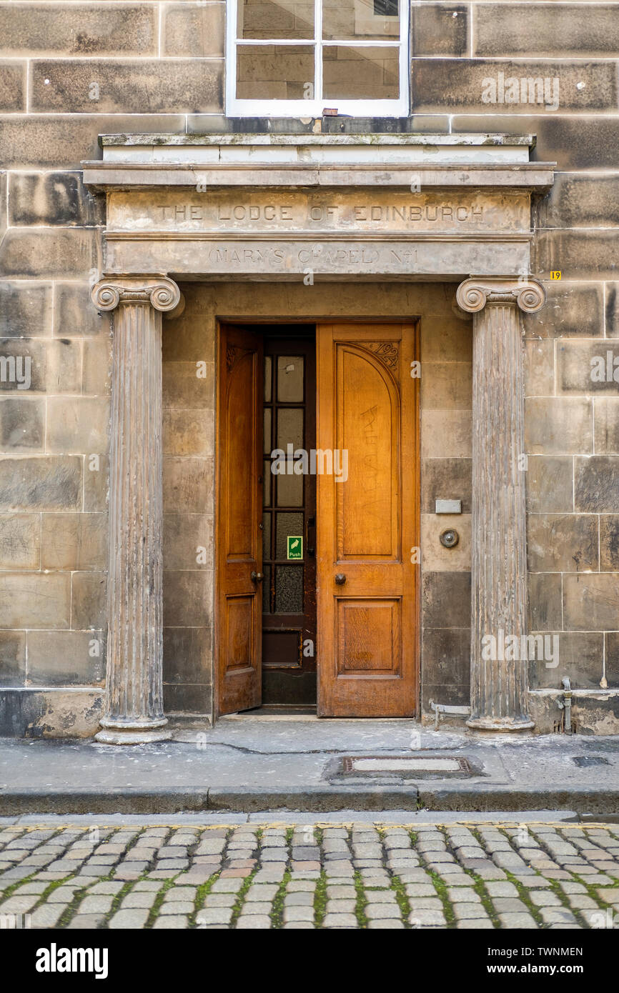 British freemasonry edinburgh hi-res stock photography and images - Alamy