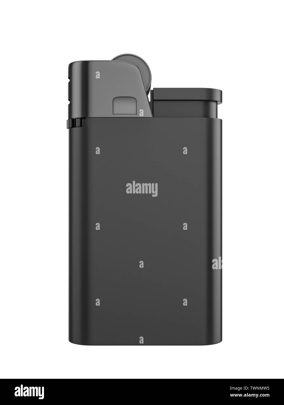 Lighter on a white background. 3d illustration Stock Photo - Alamy