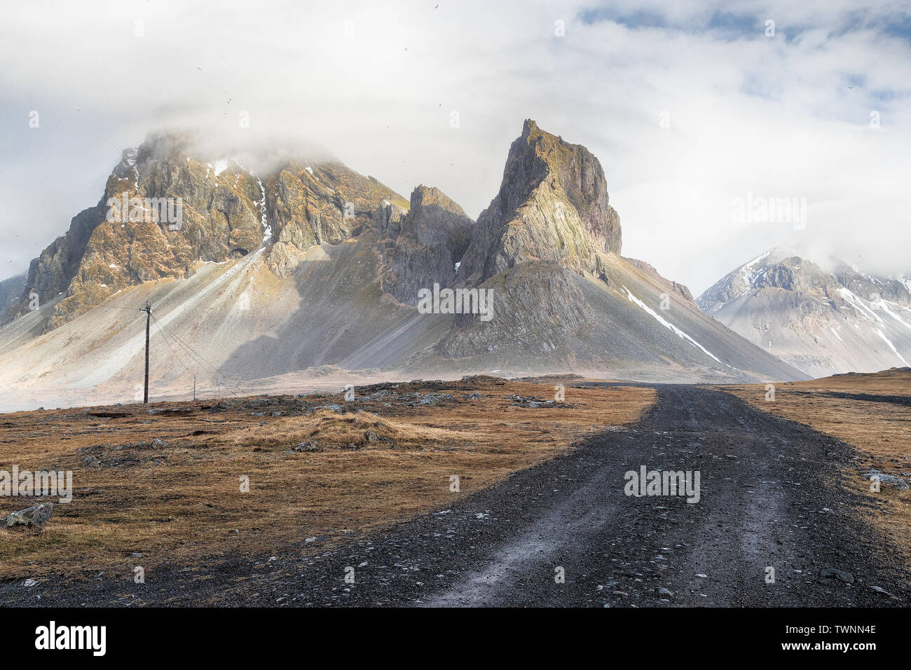 The view from Hvalnes Lighthouse, Iceland Stock Photo - Alamy