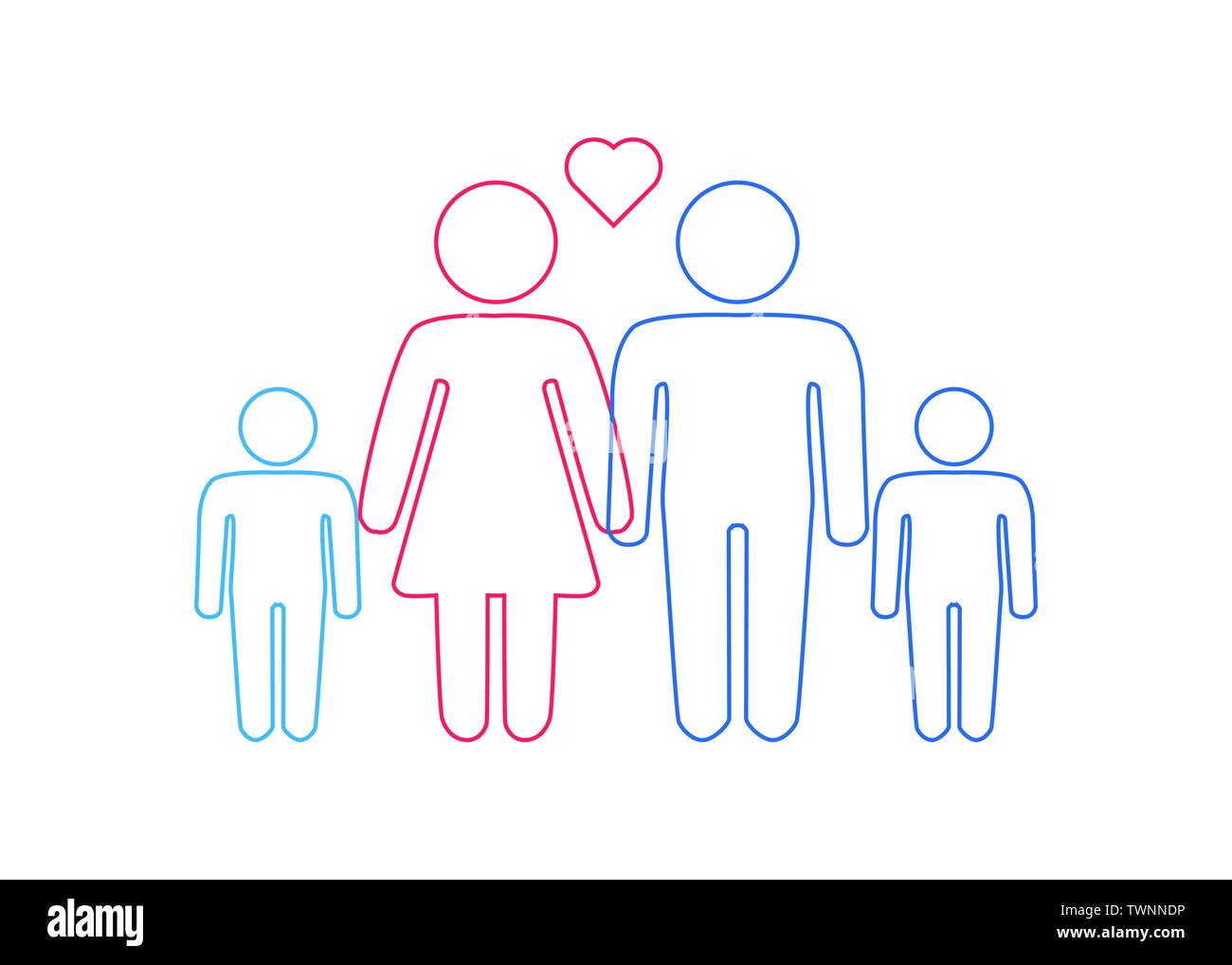 Hetero vector vectors hi-res stock photography and images - Alamy