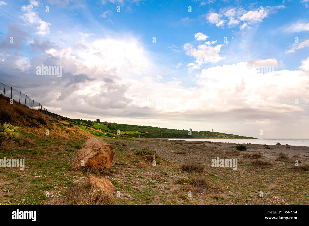 Playa Alcaidesa in the province of Cadiz, Andalusia, Spain Stock Photo ...
