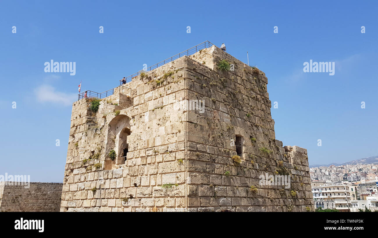 Crusader castle museum byblos lebanon hi-res stock photography and ...