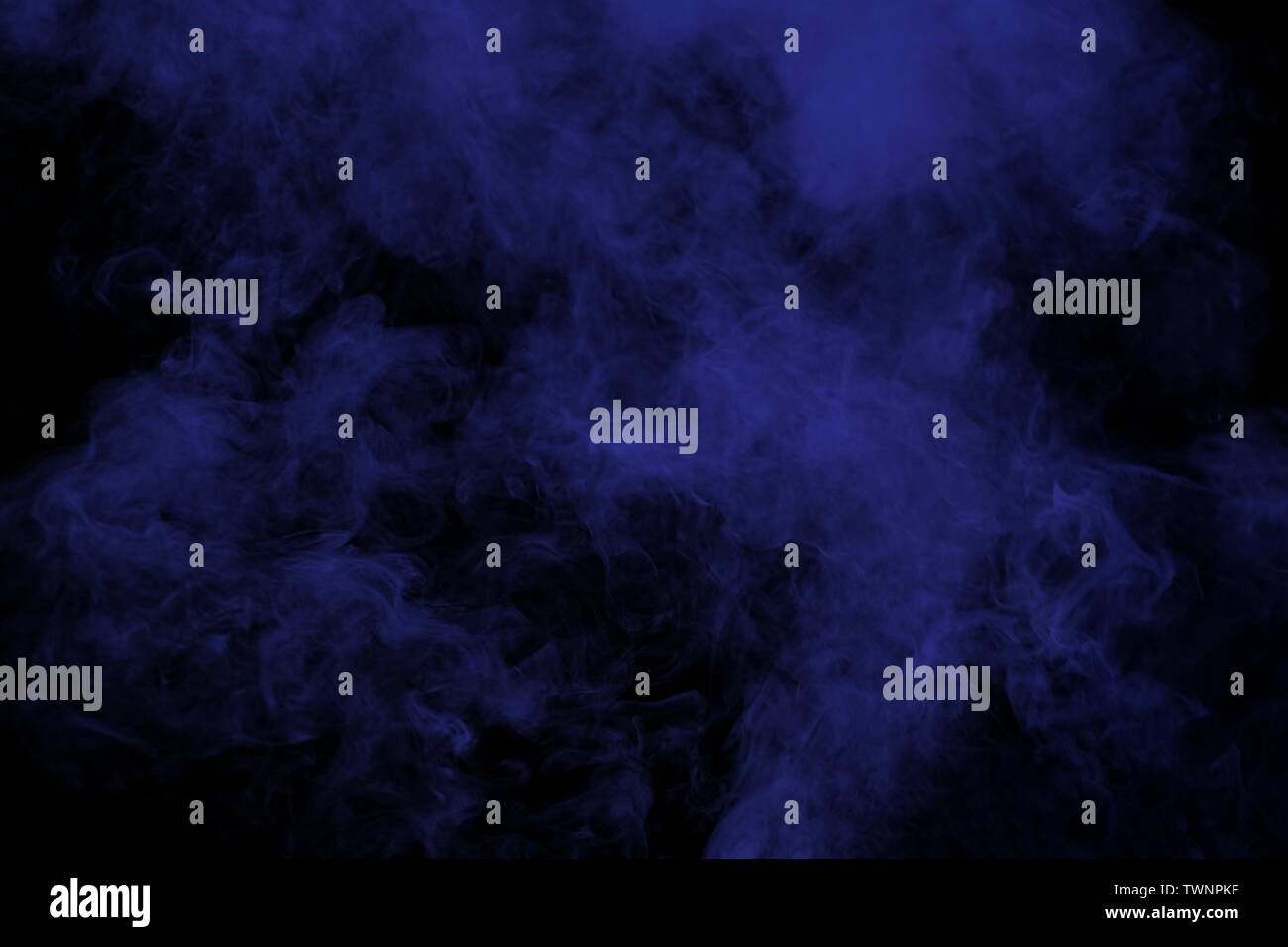 Abstract blue smoke on black background. Blue color clouds Stock Photo ...