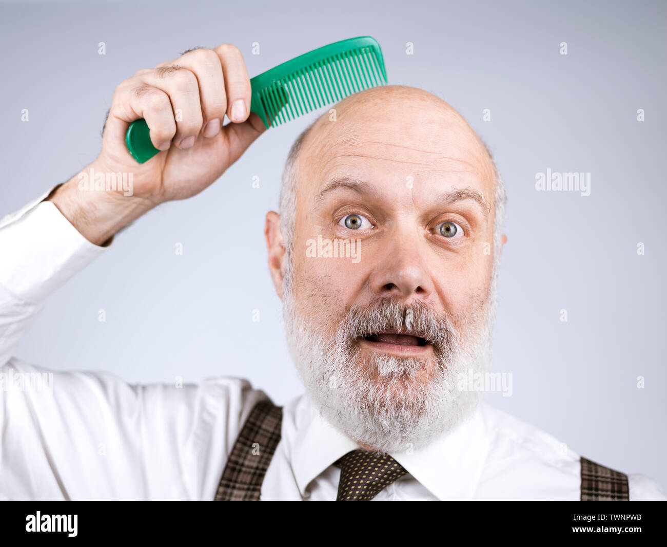 60 years old bald man hi-res stock photography and images - Alamy