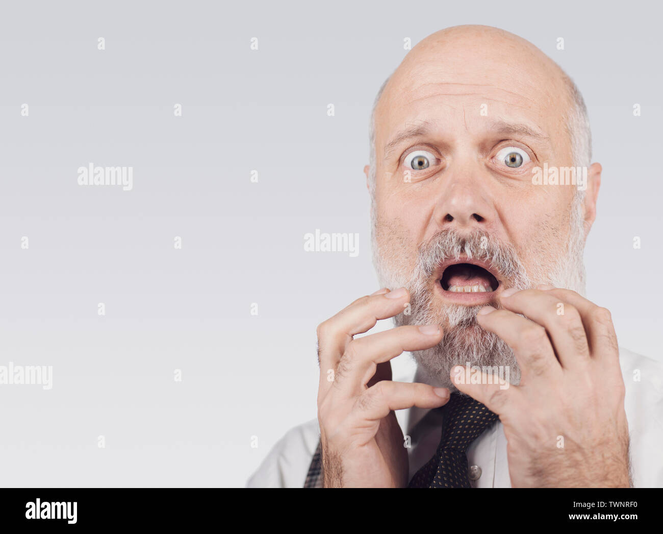 Person gasping hi-res stock photography and images - Alamy