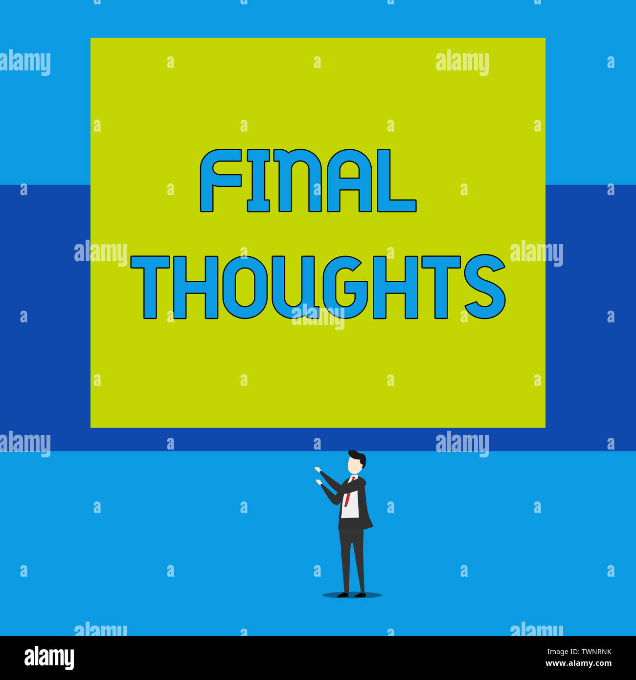 Word writing text Final Thoughts. Business photo showcasing the ...